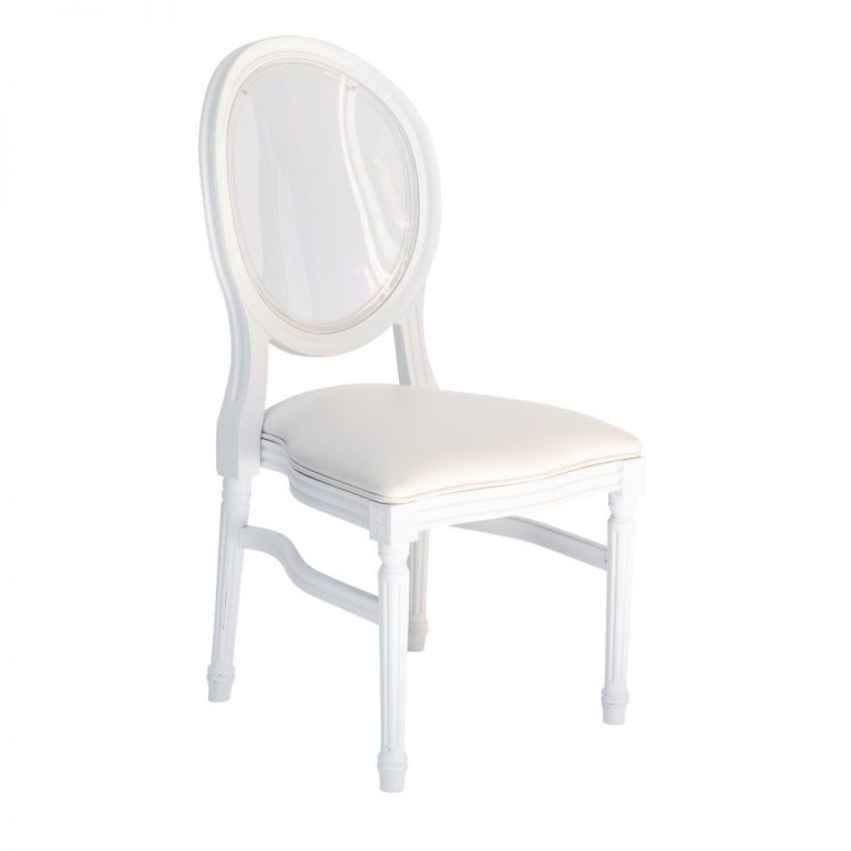 White Louis Chair Hire Melbourne | MUX EVENTS